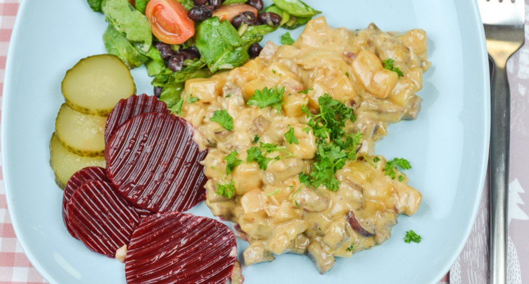 Gräddstuvad pyttipanna | Receptfavoriter