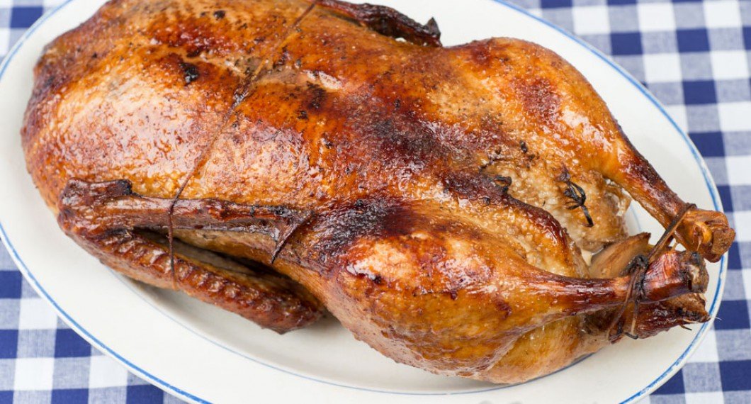 Helstekt anka med sås | Receptfavoriter