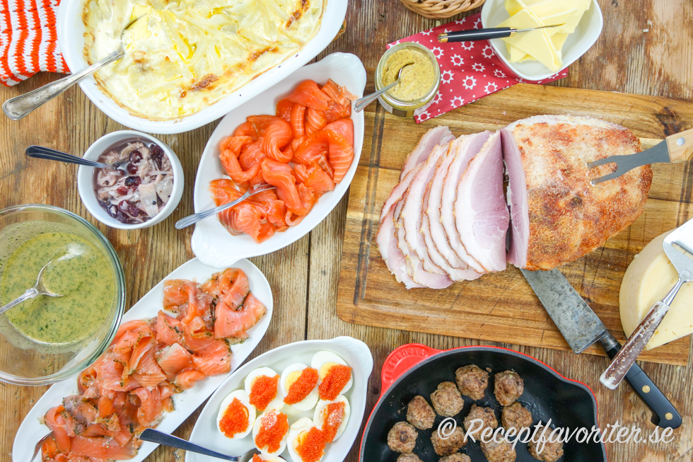 Ett hemlagat litet julbord